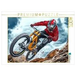 Calvendo Puzzle Mountainbike 1000 Teile Lege-Gr&ouml;&szlig;e 64x48cm Foto-Puzzle f&uuml;r gl&uuml;ckliche Stunden