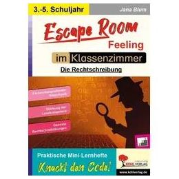 Kohl Verlag Escape Room Feeling im Klassenzimmer