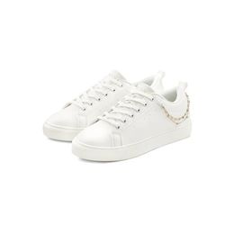 Lascana Sneaker wei&szlig; Gr. 41 f&uuml;r Damen. Mit Zierkette