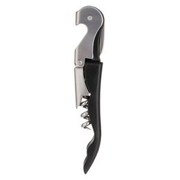 VINERS Flaschen&ouml;ffner in Silber/ Schwarz - (L)21,5 cm - 14% | Gedeckter-tisch