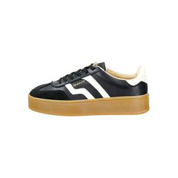 Gant Footwear Leder-Sneakers "Cuzmani" in Schwarz - 38% | Gr&ouml;&szlig;e 38 | Damen-sneakers