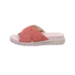 Legero Leder-Pantoletten "Move" in Pink - 66% | Gr&ouml;&szlig;e 39 | Damen-sandalen
