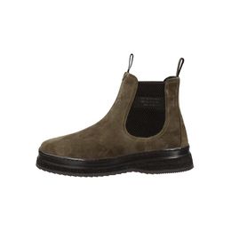 Gant Footwear Leder-Chelsea-Boots "Blistown" in Braun - 43% | Gr&ouml;&szlig;e 41 | Herrenstiefel