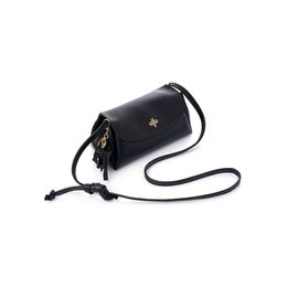 Lucky Bees Umh&auml;ngetasche "Ava" in Schwarz - (B)22 x (H)12 x (T)11 cm - 66% | Damen-taschen