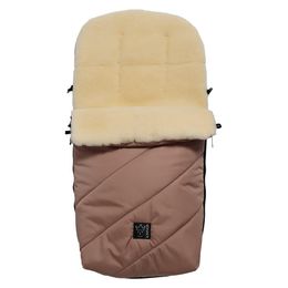Kaiser Naturfellprodukte Lammfell-Fu&szlig;sack "Polar" in Hellbraun - (L)85 x (B)43 cm - 30% | Baby-fusssaecke