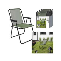 Garden Spirit Klappstuhl ''Pliante'' in Khaki - (B)51 x (H)75 x (T)60 cm - 34% | Garten-moebel