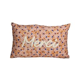 Kersten Kissen ''Merci'' in Apricot - (L)30 x (B)50 cm - 26% | Dekokissen