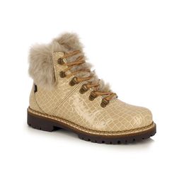 Kimberfeel Boots "Vicky" in Beige - 44% | Gr&ouml;&szlig;e 40 | Damen-stiefel