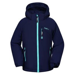 Peek U Ski-/ Snowboardjacke "Echo" in Dunkelblau - 59% | Gr&ouml;&szlig;e 122 | Kinder-outdoor-jacken