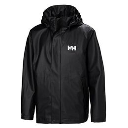 Helly Hansen Regenjacke "Moss" in Schwarz - 42% | Gr&ouml;&szlig;e 164 | Kinder-outdoor-jacken