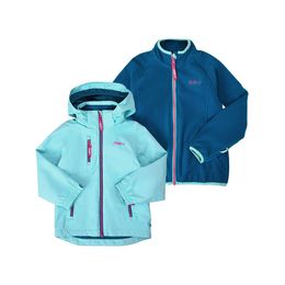 Peek U 3in1-Funktionsjacke "Celeste" in Hellblau/ Dunkelblau - 59% | Gr&ouml;&szlig;e 104 | Kinderjacken