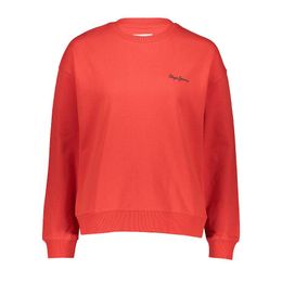 Pepe Jeans Sweatshirt in Rot - 71% | Gr&ouml;&szlig;e S | Damen-sweatshirts-jacken