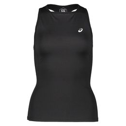 asics Trainingstop in Schwarz - 48% | Gr&ouml;&szlig;e M | Damen-outdoor-tops-shirts