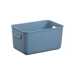 NHG Aufbewahrungskorb in Blau - (B)25,6 x (H)13,6 x (T)17,3 cm - 16% | Kisten-koerbe
