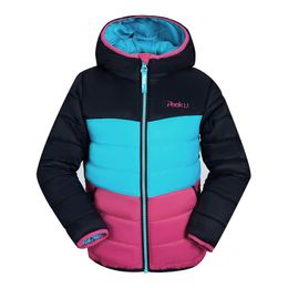 Peek U Ganzjahres-Steppjacke "Prim" in Dunkelblau/ T&uuml;rkis/ Pink - 53% | Gr&ouml;&szlig;e 92 | Kinderjacken