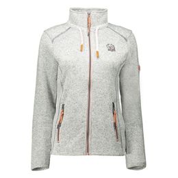 Geographical Norway Fleecejacke "Tarentella" in Hellgrau - 69% | Gr&ouml;&szlig;e XL | Damenjacken