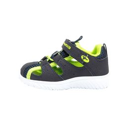Kangaroos Halbsandalen "KI-Rock Lite EV" in Anthrazit/ Dunkelblau/ Gr&uuml;n - 59% | Gr&ouml;&szlig;e 24 | Babysandalen