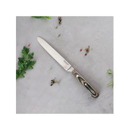 Sauter Gem&uuml;semesser in Braun/ Silber - (L)14 cm - 41% | Kuechenhelfer