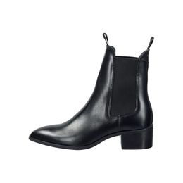 Gant Footwear Leder-Chelsea-Boots "St Broomly" in Schwarz - 26% | Gr&ouml;&szlig;e 40 | Stiefeletten