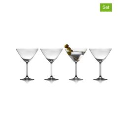 Lyngby Glas 4er-Set: Martinigl&auml;ser "Juvel" - 280 ml - 33% | Gedeckter-tisch