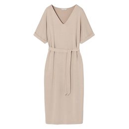 TATUUM Kleid in Sand - 59% | Gr&ouml;&szlig;e XL | Damen-kleider