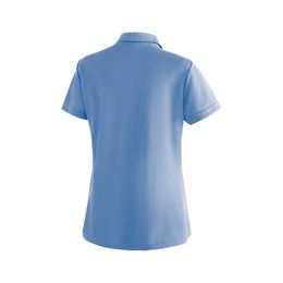 Maier Sports Funktionspoloshirt "Ulrike" in Blau - 39% | Gr&ouml;&szlig;e 38 | Damen-outdoor-tops-shirts