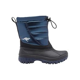 Kangaroos Winterstiefel "K-Ben" in Dunkelblau/ Schwarz - 54% | Gr&ouml;&szlig;e 29 | Kinderstiefel