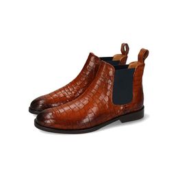 Melvin & Hamilton MELVIN & HAMILTON Leder-Chelsea-Boots "Susan" in Braun - 52% | Gr&ouml;&szlig;e 42 | Stiefeletten