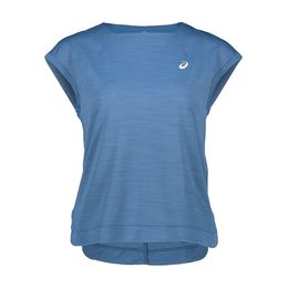 asics Trainingsshirt in Blau - 54% | Gr&ouml;&szlig;e S | Damen-outdoor-tops-shirts