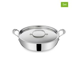 Jamie Oliver 2tlg. Set: Edelstahl-Servierpfanne "Jamie Oliver Cooks Classic" - &Oslash; 30 cm - 31% | Kochgeschirr