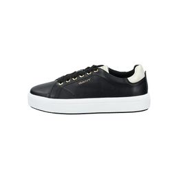 Gant Footwear Leder-Sneakers "Avino" in Schwarz - 39% | Gr&ouml;&szlig;e 41 | Damen-sneakers