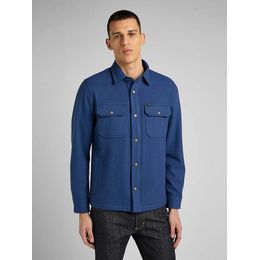 Lee Hemd - Regular fit - in Blau - 58% | Gr&ouml;&szlig;e L | Herren-plussize