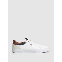 Pepe Jeans Footwear Sneakers in Wei&szlig; - 48% | Gr&ouml;&szlig;e 44 | Herrensneakers