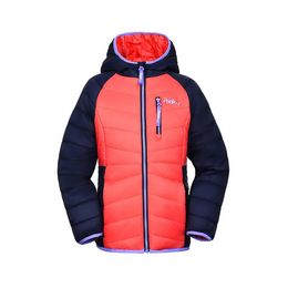Peek U Ganzjahres-Steppjacke "Cordelia" in Orange/ Dunkelblau - 54% | Gr&ouml;&szlig;e 176 | Kinderjacken