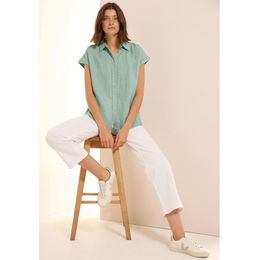 Cecil Leinen-Bluse in Hellgr&uuml;n - 48% | Gr&ouml;&szlig;e M | Damen-blusen