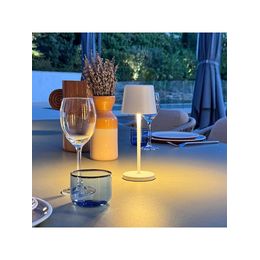 lumisky LED-Tischleuchte "Kelly Mini" in Wei&szlig; - (H)21,6 x &Oslash; 8,2 cm - 60% | Tischleuchten