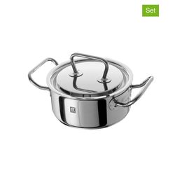 Zwilling 2tlg. Set: Edelstahl-Kochtopf ''Twin'' - 1,5 l - 15% | Kochgeschirr