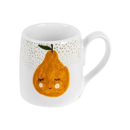 The Wild Hug Tasse "Pear" in Wei&szlig;/ Orange - (H)9 cm - 13% | Gedeckter-tisch