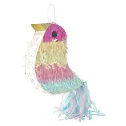 Rice Pinata "Bird" in Bunt - (B)25 x (H)30 x (T)7,5 cm - 25% | Wohndekoration