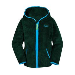 Peek U Fleecejacke "Fox" in Gr&uuml;n - 55% | Gr&ouml;&szlig;e 116 | Kids-fleecejacken-fleecepullover