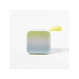 Sunny Life Bluetooth-Lautsprecher "Ocean Ombre" in Gr&uuml;n/ Hellblau - (B)6 x (H)3 x (T)6 cm - 13% | Tv-und-audio