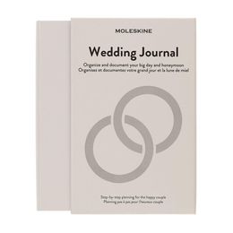 Moleskine Notizbuch "Wedding" in Creme - (L)21 x (B)13 cm - 40% | Buero-schulbedarf