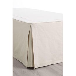 Ellos Home Bettvolant "Shelby" in Creme - 56% | Gr&ouml;&szlig;e 90x200 cm | Bettwaesche-bettwaren