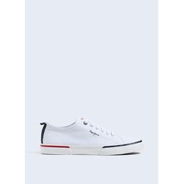 Pepe Jeans Footwear Sneakers in Wei&szlig; - 54% | Gr&ouml;&szlig;e 44 | Herrensneakers