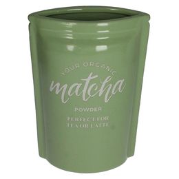 Kersten Vase ''Matcha'' in Gr&uuml;n - (B)16 x (H)22,5 x (T)9 cm - 15% | Kerzen-vasen