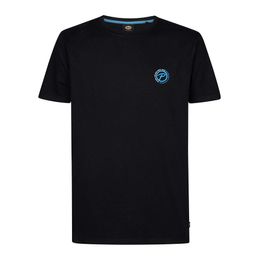 PETROL INDUSTRIES Shirt in Schwarz - 40% | Gr&ouml;&szlig;e L | Herren-plussize
