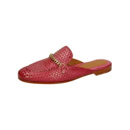 Melvin & Hamilton MELVIN & HAMILTON Leder-Clogs "Scarlett 77" in Rot - 52% | Gr&ouml;&szlig;e 36 | Damen-pantoletten