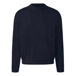 Maerz Muenchen Wollpullover in Dunkelblau - 65% | Gr&ouml;&szlig;e 56 | Herren-plussize