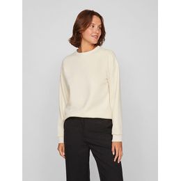 Vila Sweatshirt "Sandy" in Creme - 11% | Gr&ouml;&szlig;e L | Damen-sweatshirts-jacken