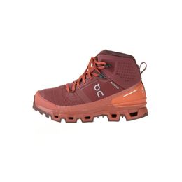 On RUNNING Boots "Cloudrock 2" in Bordeaux/ Orange - 40% | Gr&ouml;&szlig;e 37 | Damen-stiefel